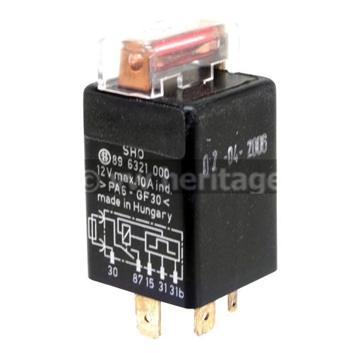 ゴルフmk1カブリオレ（1979-1992年）燃料系 - フューエルポンプリレー/ゴルフ1カブリオ - 【VWクラッシックパーツ専門店フラワーパーツ】